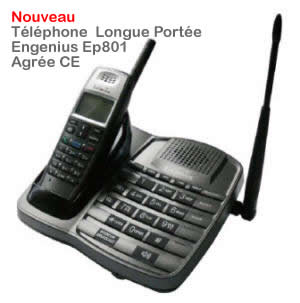 TELEPHONE ENGENIUS LONGUE PORTEE***tél(01 48 75 35 00 ),